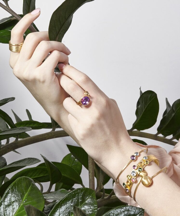 Anello Marco Bicego Jaipur AB471 LC01 Y 02 | Casadei Gioielli Luxury