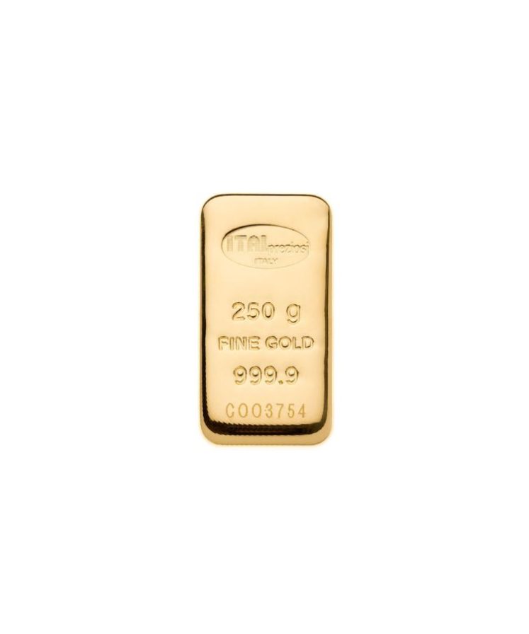 Lingotto in Oro Puro 250g | Casadei Gioielli Luxury